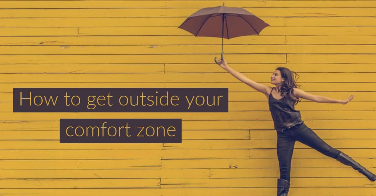 How to get outside your comfort zone - Partably